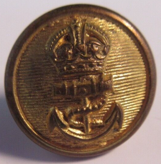 KENNING & SON LONDON WWI-WWII GILT ON BRASS 16MM BUTTON – Cowell Coins